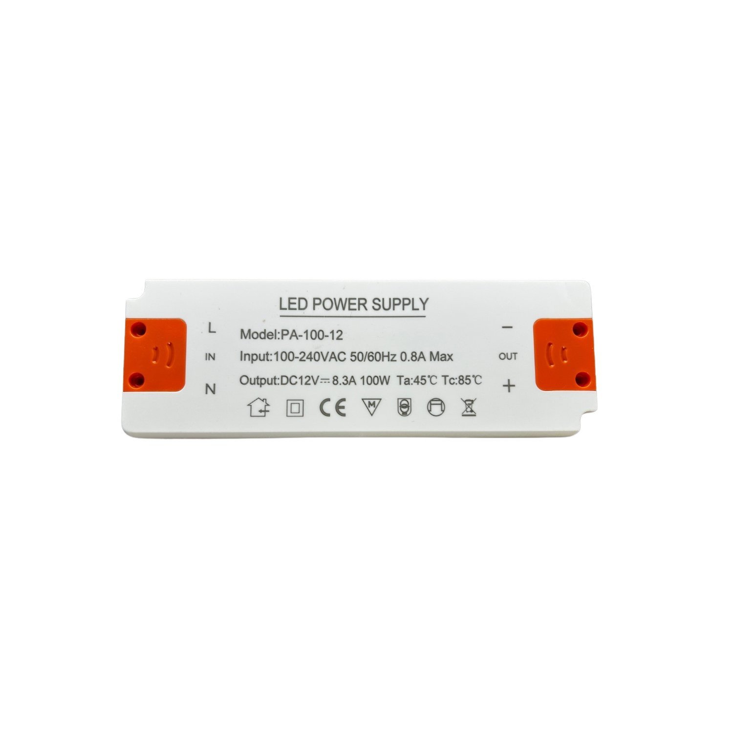LED Driver - 12V 100W Constant Voltage UK - Aten Lighting