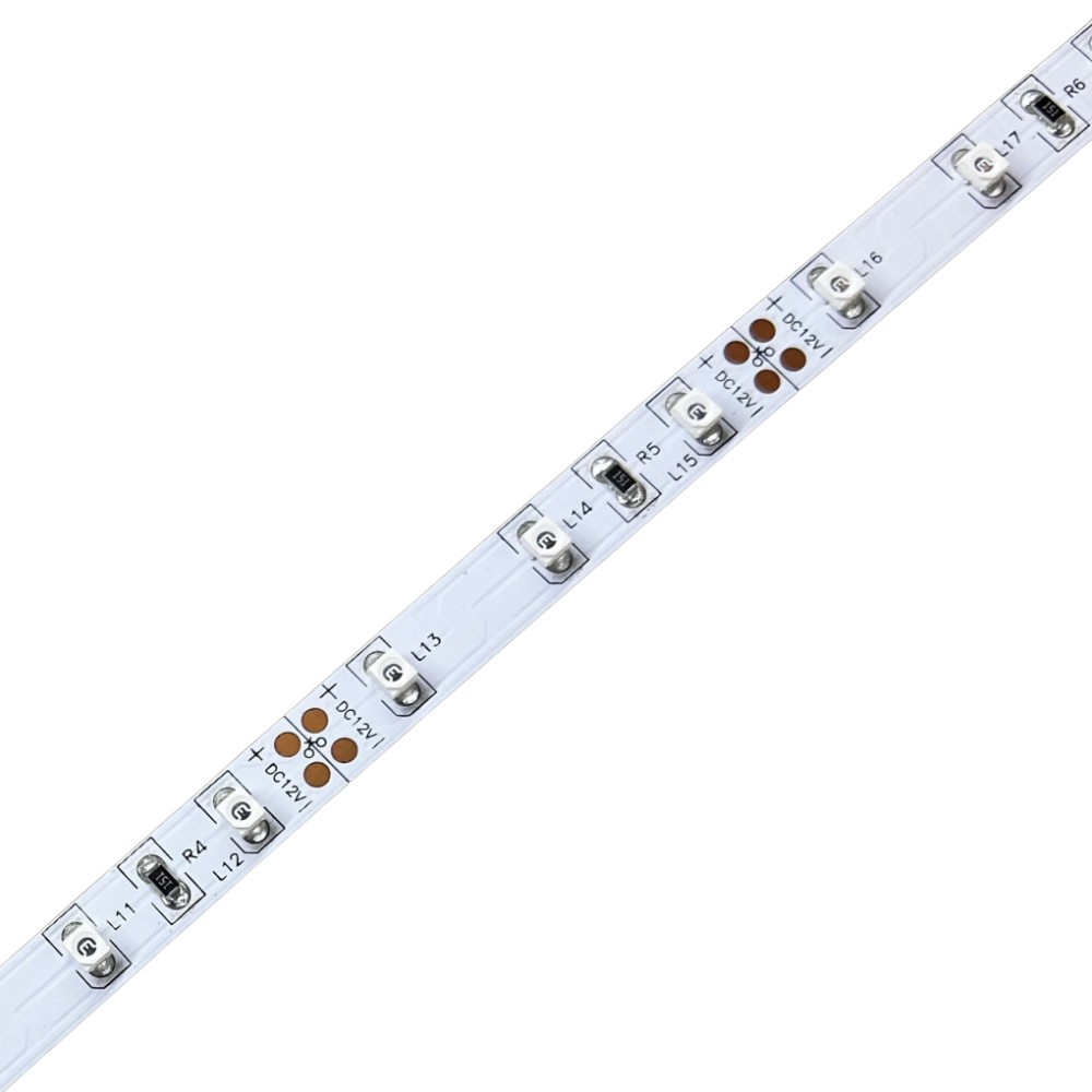 12V, 4.8W/m, Blue LED Flexible Strip, IP20 UK - Aten Lighting