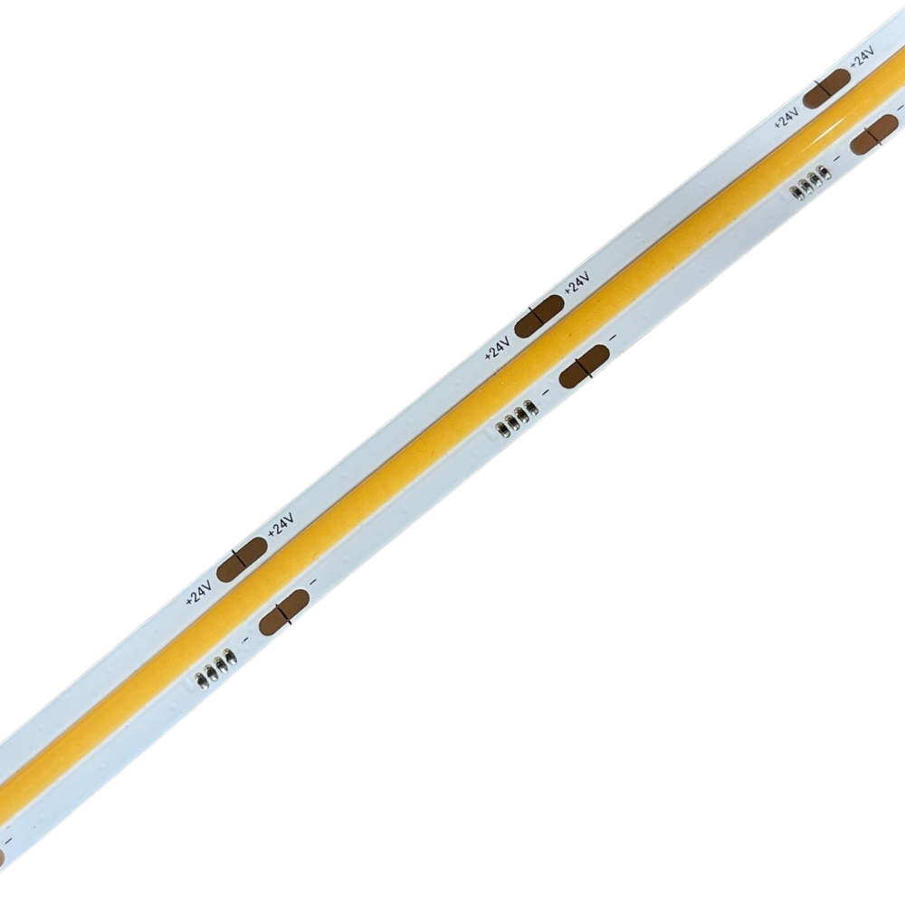 24V COB Dot Free Professional LED Flexible Strip, 18W/m, IP20 UK - Aten ...
