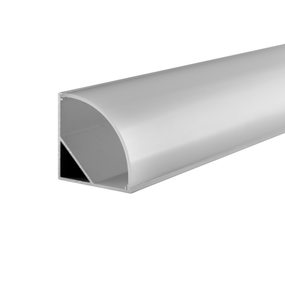 1m Aluminium Wide Corner Profile 30mm*30mm UK - Aten Lighting