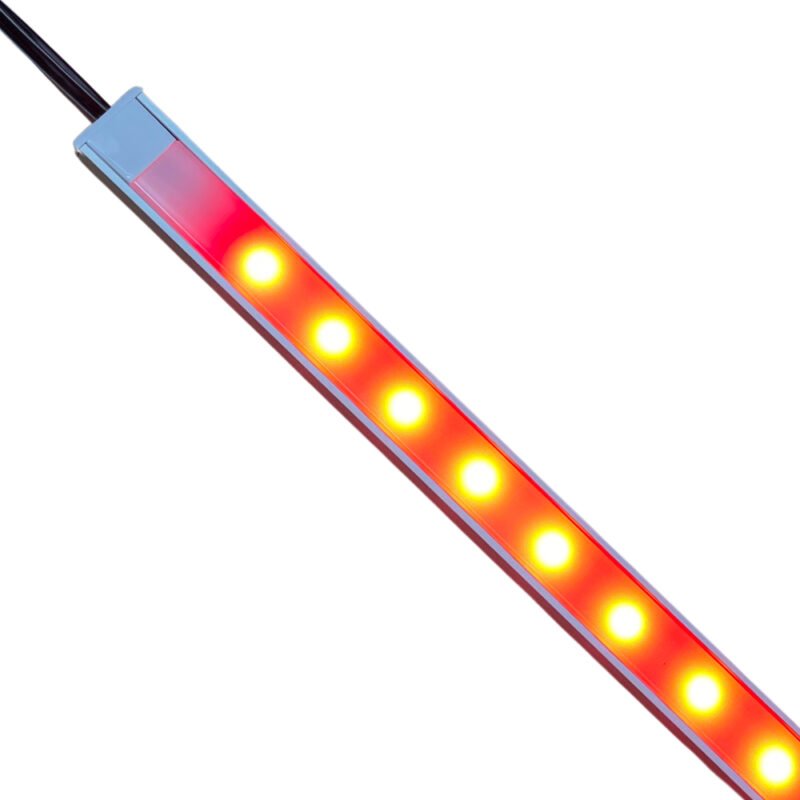 12V Red LED Light Bar, Low Profile, Different Lengths Available UK ...