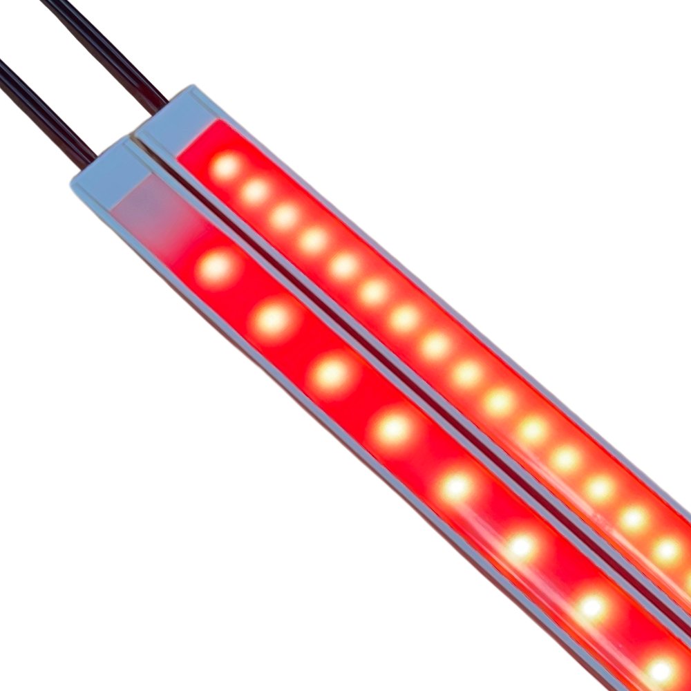 12V Red LED Light Bar, Low Profile, Different Lengths Available UK ...