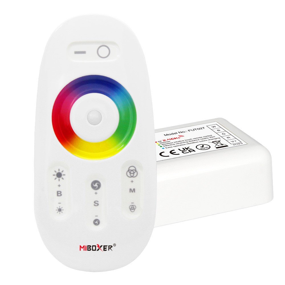 Mi Light 2.4G RGBC/RGBW LED Remote and Controller (FUT027) UK - Aten ...