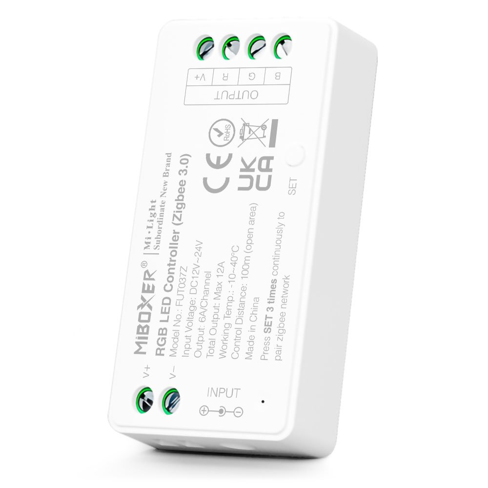 Zigbee RGB Smart LED Controller – Mi-Light FUT037Z UK - Aten Lighting